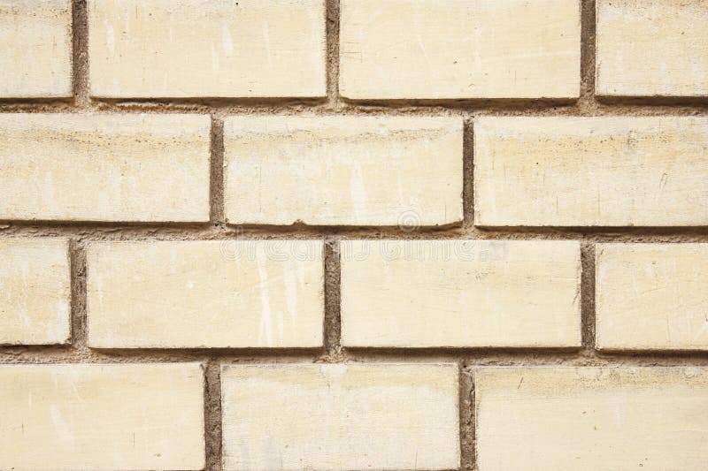 Moderner Gelber Ziegelstein Stockbild - Bild von ziegelstein, kratzer ...