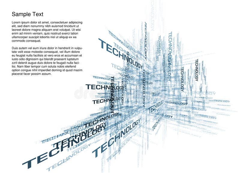 Moderner Technologie-Auszug Stock Abbildung - Illustration von bewegung ...