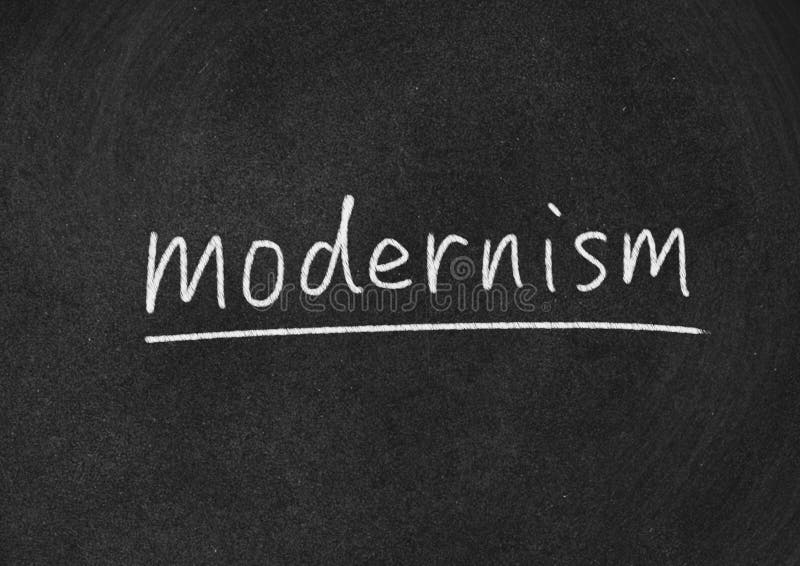 Modernism stock photo. Image of chalk, abstract, modernism - 166338850