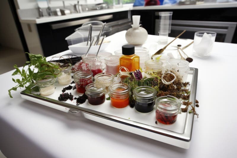 Modernist Cuisine Presentation, with Inventive Use of Ingredients and ...