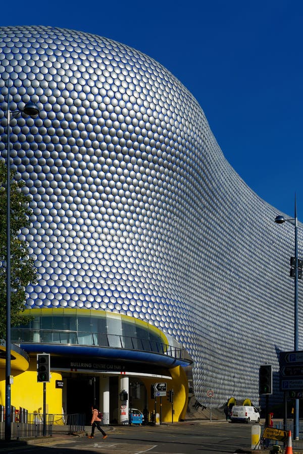 Modernist Shopping Mall Building in Birmingham Editorial Photo - Image ...