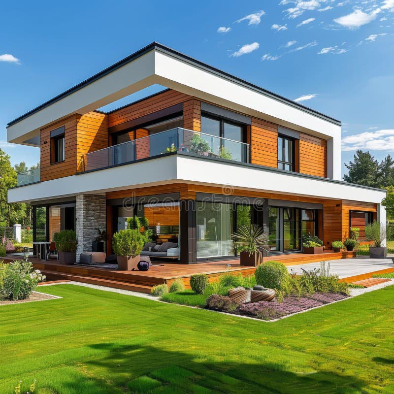 Modernist Villa Embracing Bauhaus Influence with Bold Simplicity and ...