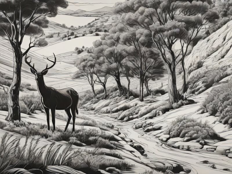 Simplicity in Black and White: Graphic Aesthetics and Depth Stock ...