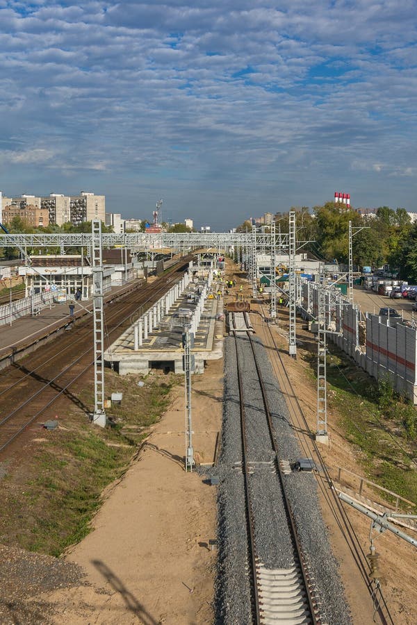 Modernization of the Railway. Construction of New Ways and New Platform ...