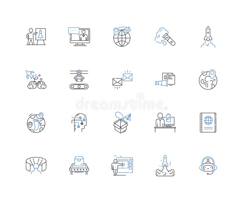 Modernizations Line Icons Collection. Innovation, Upgrades, Revamping ... Modernizations Line Icons Collection. Innovation, Upgrades, Revamping ...