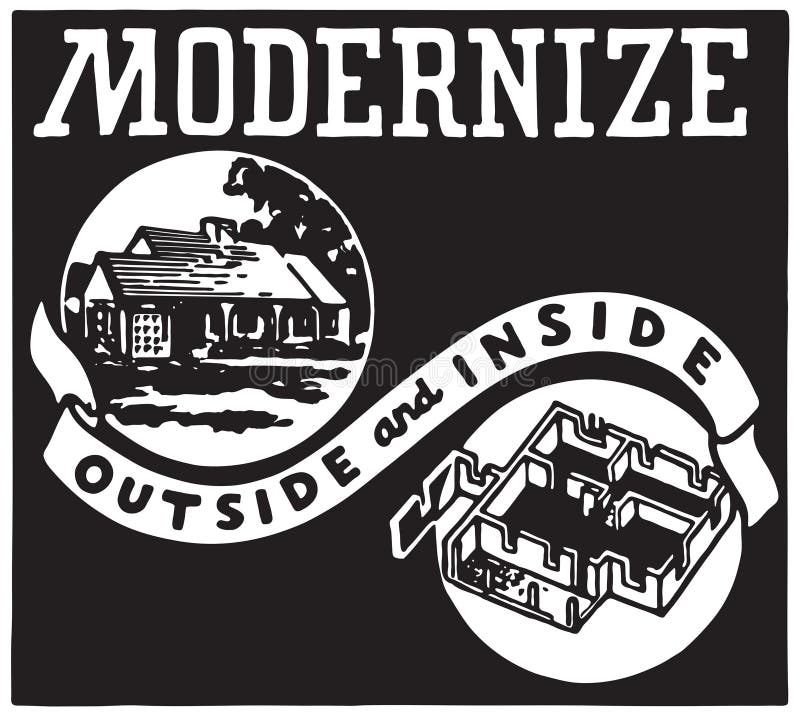 Modernize 2 stock illustration. Illustration of classic - 142096184