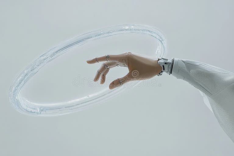 A Modernized Version of the Creation of Adam, Where Technology ...