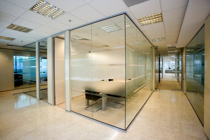 Modernt kontor arkivfoto. Bild av bygger, dekor, utformning - 8577204