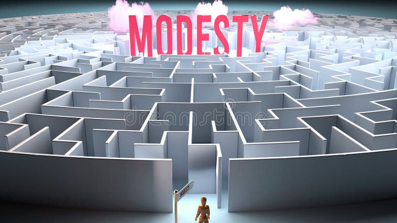 Modesty Searching Stock Illustrations – 2 Modesty Searching Stock ...