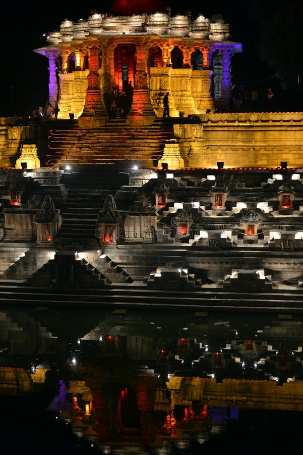 Modhera Sun Temple stock image. Image of religious, modhera - 16429183