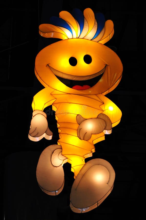 Modhesh - Mascot of Dubai Summer Surprises Editorial Photo - Image of ...