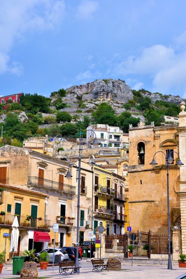 Modica ragusa italy stock photo. Image of city, tourist - 131523720