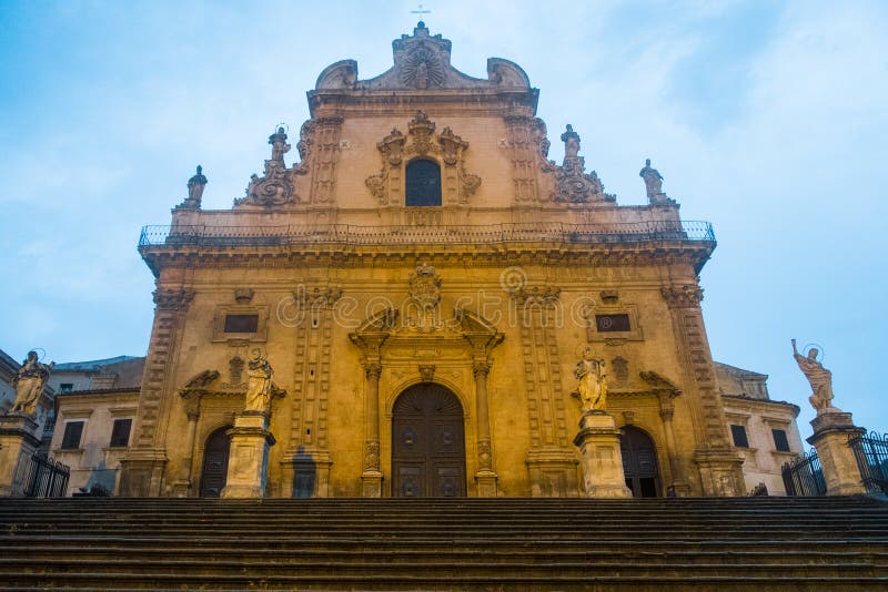 Modica stock photo. Image of ancient, heritage, unesco - 47786518