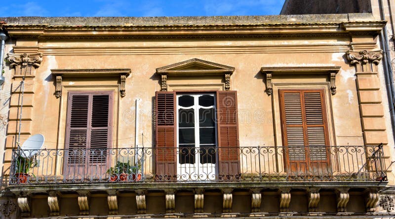 Modica Sicily Italy stock image. Image of modic, background - 130302727