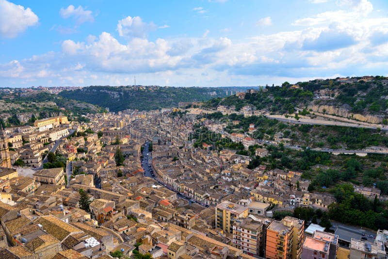 Modica Sicily Italy stock image. Image of building, ancient - 131693119