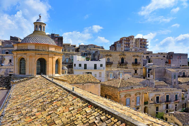 Modica Sicily Italy stock image. Image of outdoor, monument - 131009337