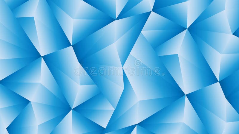 Gradient Blue of Triangle Blocks Stock Illustration - Illustration of ...