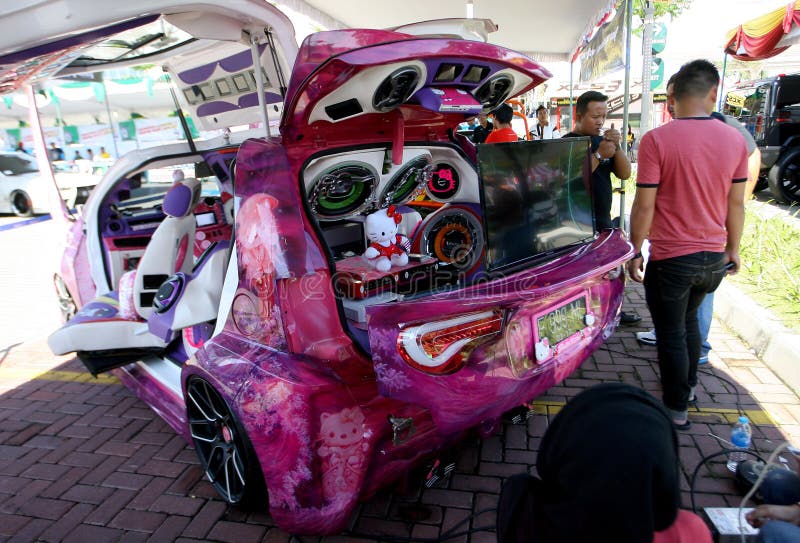 Modification cars editorial photo. Image of sukoharjo - 52460516