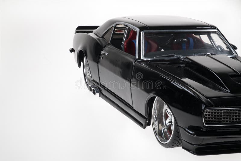 Modified Black American Car Stock Image - Image of shiny, model: 181802499