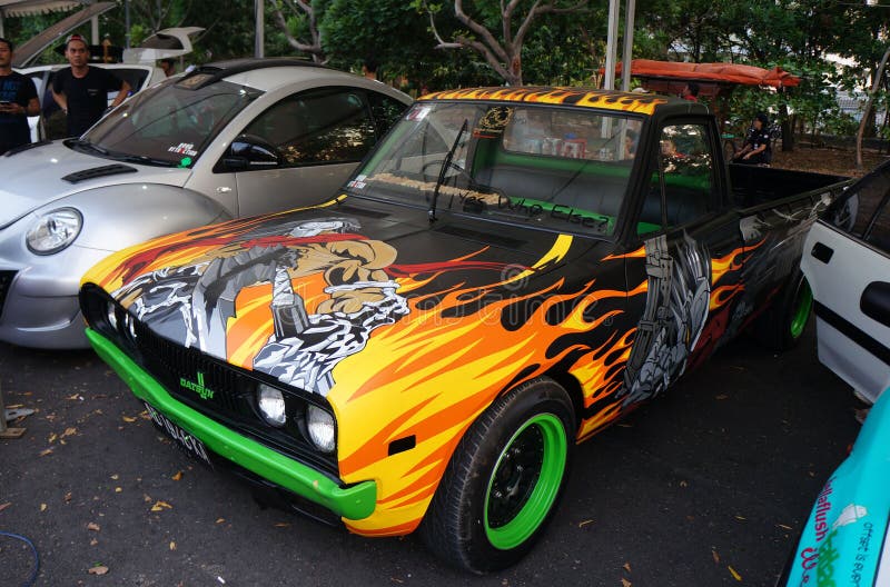 Modified car editorial image. Image of page, display - 45591220