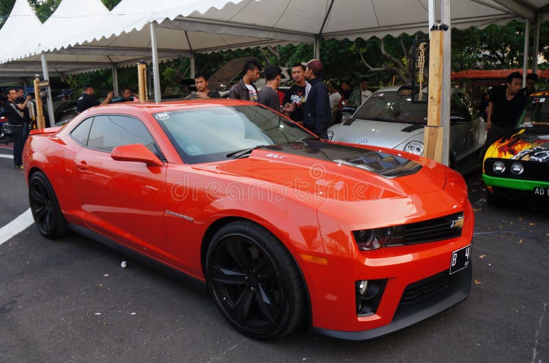 Modified car editorial photo. Image of cars, city, display - 45591266