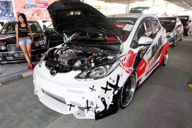 Modified cars editorial photo. Image of display, sport - 40752886