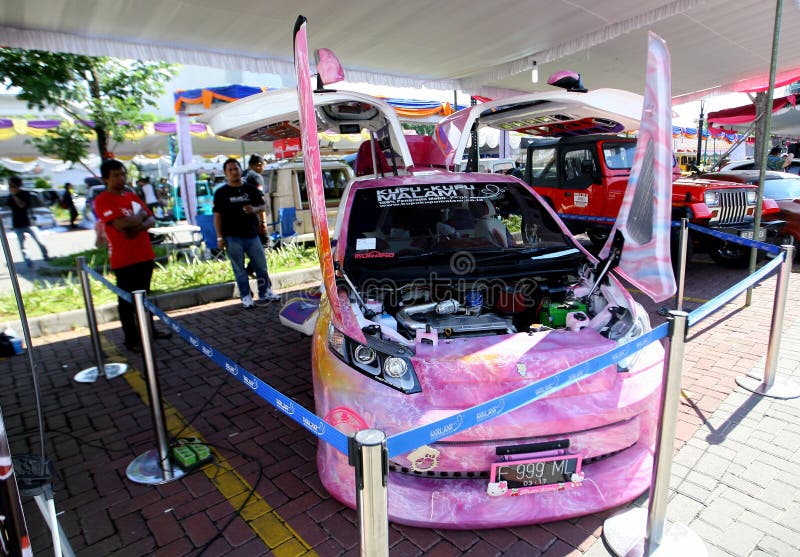 Modified cars editorial stock photo. Image of sukoharjo - 70253063