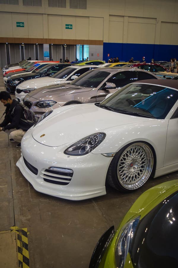 Modified White Porsche Boxster S Editorial Photo - Image of fast ...