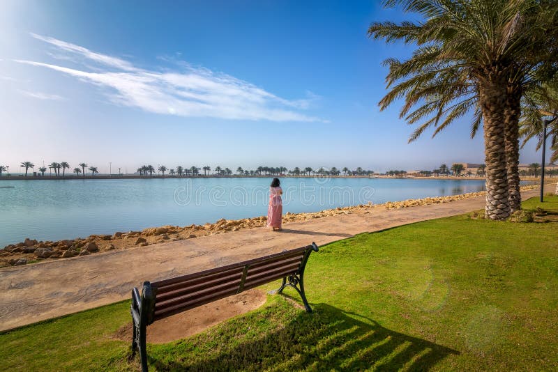 Modon Lake Park-Dammam Saudi Arabia Editorial Stock Photo - Image of ...