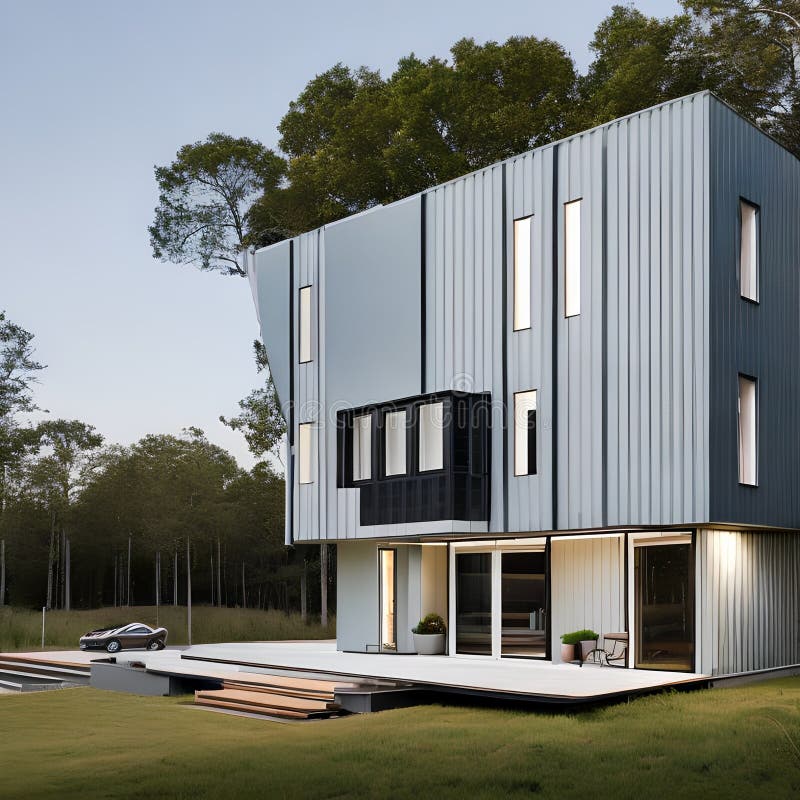 Modular Adaptable Housing Project Stock Illustrations – 12 Modular ...