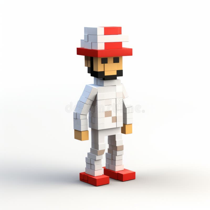 Modular Constructivism: Minecraft Ninja Character with Hat and Sneakers ...
