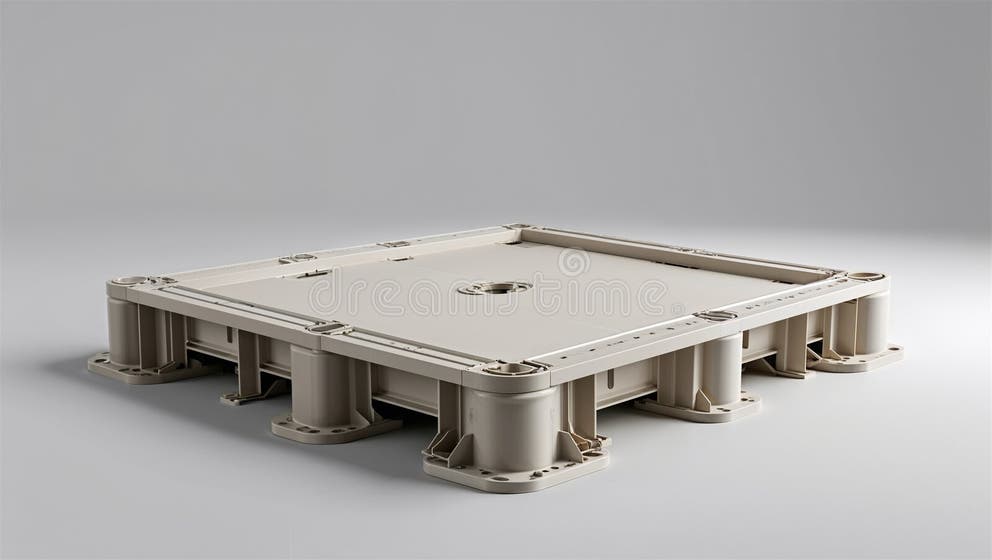 Modular Deck Support Base Stock Illustrations – 2 Modular Deck Support ...