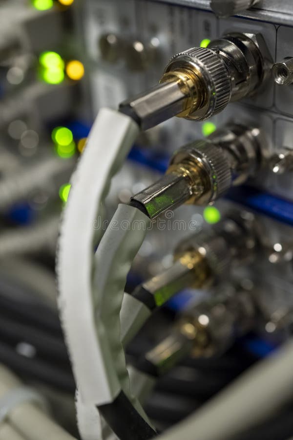 Modular DVB To IP Gateway System for IPTV Headends Encoders Stock Image ...