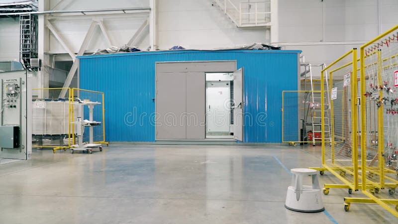 Modular Electrical Substation with Microprocessor Control. Entrance ...