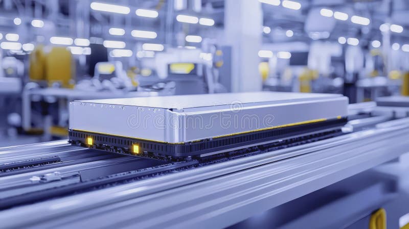 Modular EV Battery Pack Being Assembled Using Recycled Materials, Clean ...