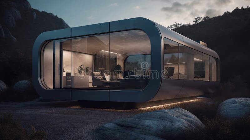 Modular Home: Customizable, Self-Assembling & Shape-Shifting Stock ...