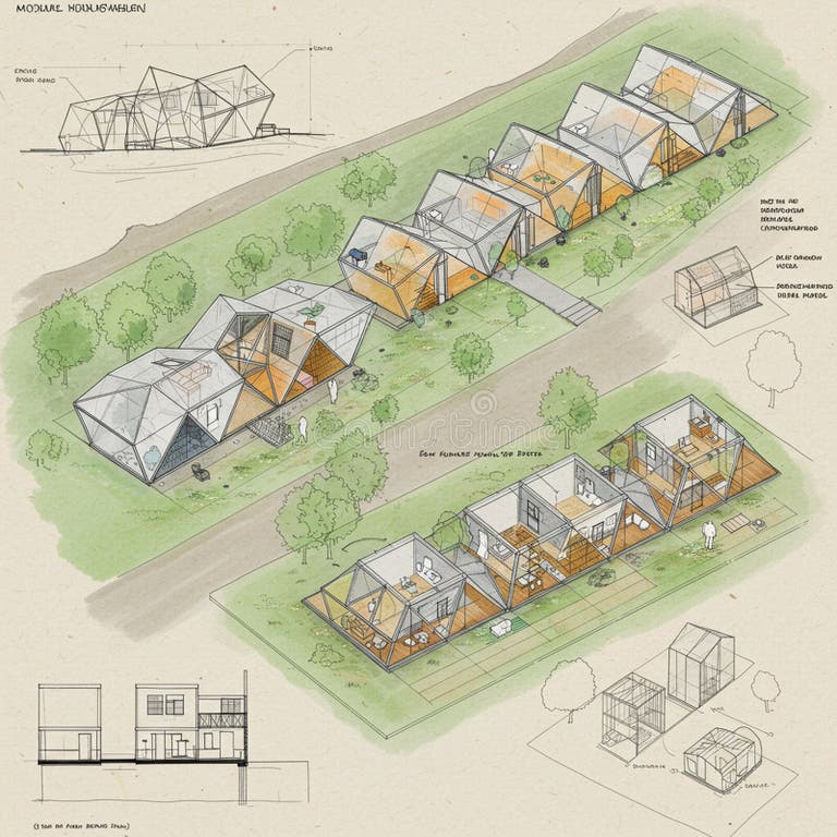 Housing Modules Stock Illustrations – 184 Housing Modules Stock ...