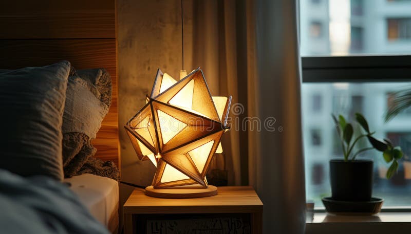 Modular Lamp with Geometric Shapes and Adjustable Configuration ...