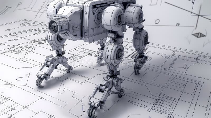 Modular Marvels: Designing a Shape-Shifting Robot Stock Image - Image ...
