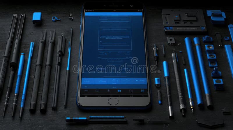 Modular Pen Design, Sleek, Customizable Writing Stock Photo - Image of ...