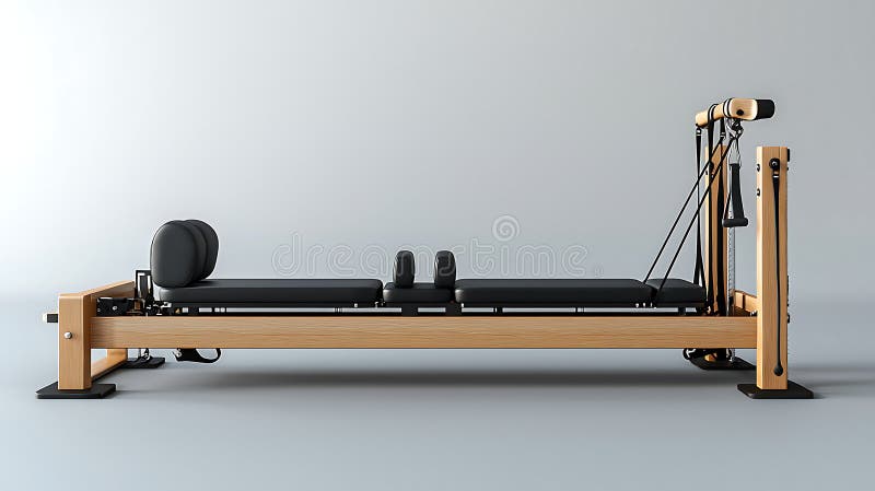 Modular Pilates Reformer with Detachable Components for Versatile ...