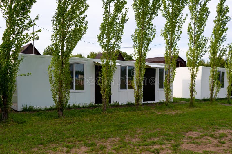 Modular Prefabricated Houses Made of Panels with Large Panoramic ...