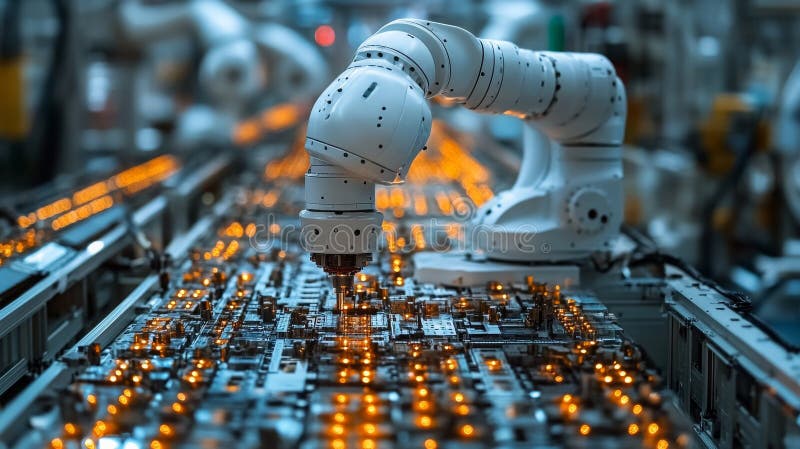 Modular Robotic Arm Assembling Electronic Circuits in a Manufacturing ...