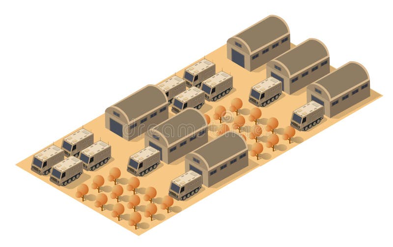 Module Base Camp Object Element for Building Design Army Armed Stock ... Module Base Camp Object Element for Building Design Army Armed Stock ...