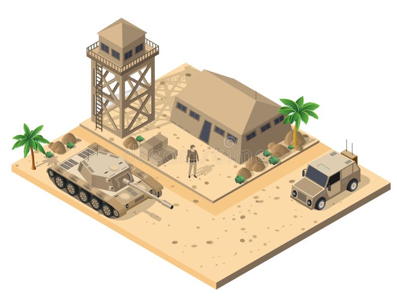 Module Base Camp Object Element for Building Design Army Armed Stock ... Module Base Camp Object Element for Building Design Army Armed Stock ...