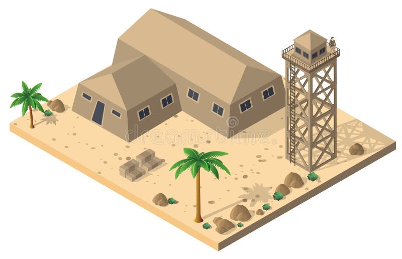 Module Base Camp Object Element for Building Design Army Armed Stock ... Module Base Camp Object Element for Building Design Army Armed Stock ...