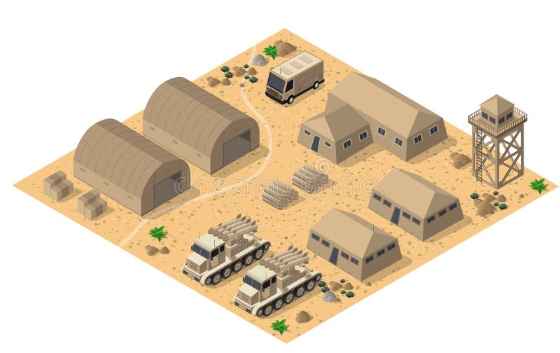 Module Base Camp Object Element for Building Design Army Armed Stock ... Module Base Camp Object Element for Building Design Army Armed Stock ...