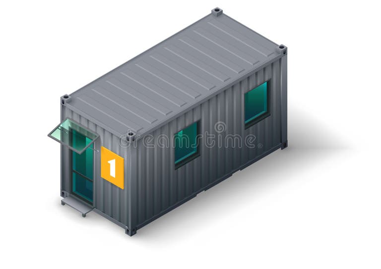 Module Container Building Stock Illustrations – 98 Module Container ...