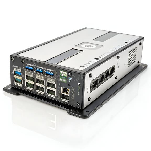 Module Docking Compartment Isolated on White Background Stock ...