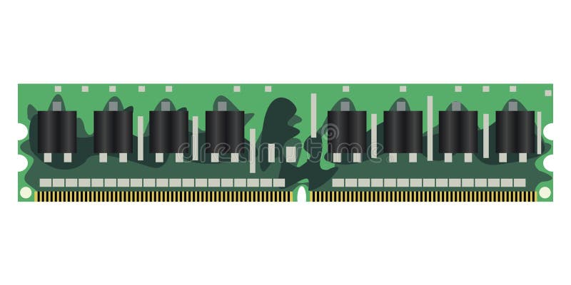 Module RAM stock vector. Illustration of byte, information - 41973953